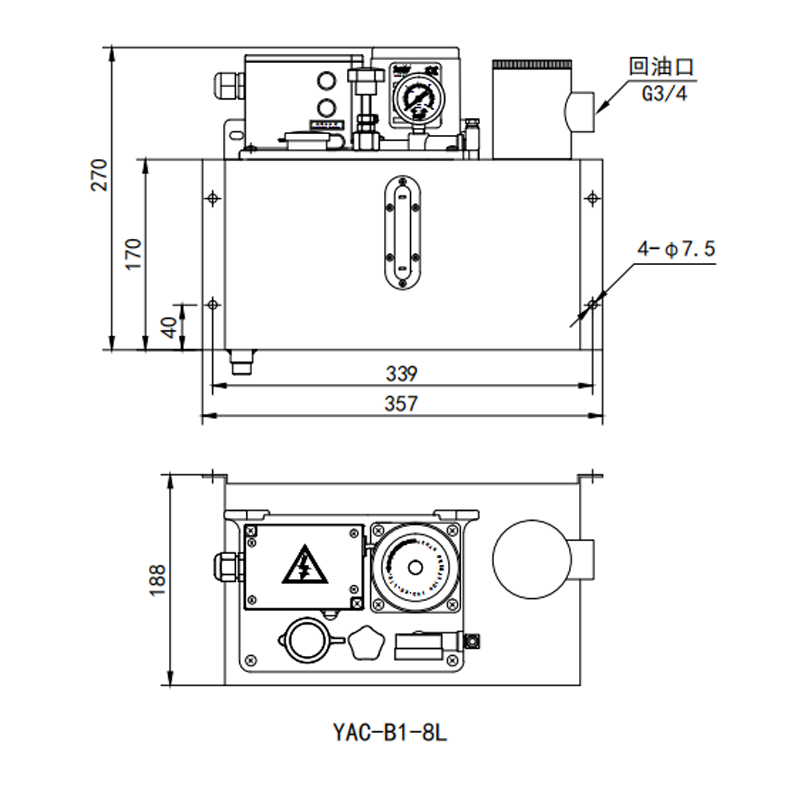 YAC-B1-8L-YAC抵抗式註油機-浙江胜祥机械有限公司_胜祥注油机_润滑泵_润滑装置_胜祥官网-